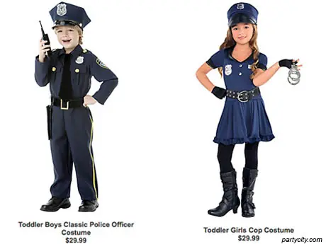 Party City Facing Controversy Over Toddler Cop Costumes