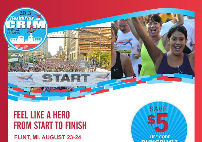Save 5 dollars on the Crim Festival of Races!