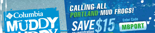 Save 15 Dollars on Portland Muddy Buddy Team Registration! Coupon Code ...